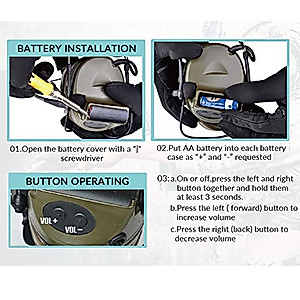 【Z-TAC Official Store】 ZTactical zComta II TacticalHeadset (Z041-FG) + Rotatable Adapter for Fast (Z147)+ U94 zPTT Kenwoo Push-to-Talk（Z113-KEN） NoiseCanceling Sound Collection G:1 NonMilSpec OD