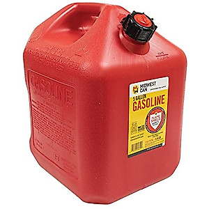 New Stens 5 Gallon Plastic Gasoline Fuel Can 765-514 Replacement