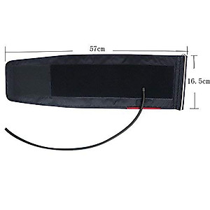 Manual Blood Pressure Cuff, Single Tube Cuff with Pressure Gauge and Inflation Bulb (Large Adult)