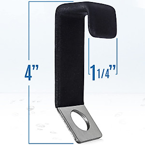 IMPRESA [2 Pack] Cooler Lock Bracket for Yeti and for RTIC Cooler Tie Down Kit - Locks Brackets Secure Mid-to Large-Size - Rubber Coating on Bracket to Prevent Scratches