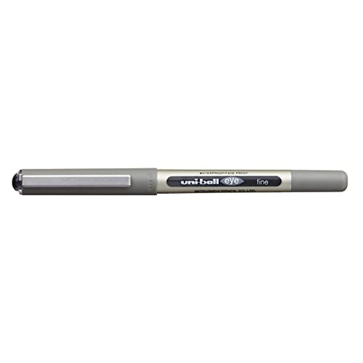 uni-ball UB-157 Eye Rollerball Pens. Premium Fine 0.7mm Ballpoint Tip for Super Smooth Handwriting, Drawing, Art, Crafts and Colouring. Fade and Water Resistant Liquid Uni Super Ink. Box of 12 Black
