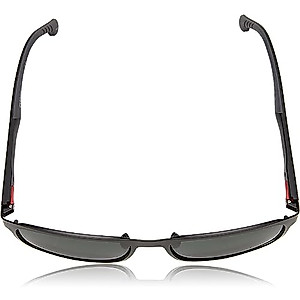 Carrera Men's CA8026/S Square Sunglasses, Matte Black, 57 mm