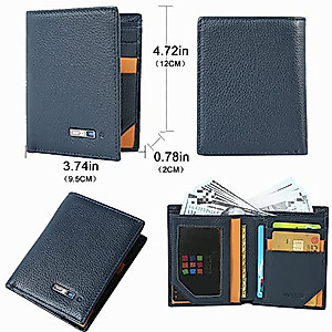 Anti-Lost Trackable Wallet for Men, Mens Wallet with GPS Position Locator & Bluetooth Tracker…