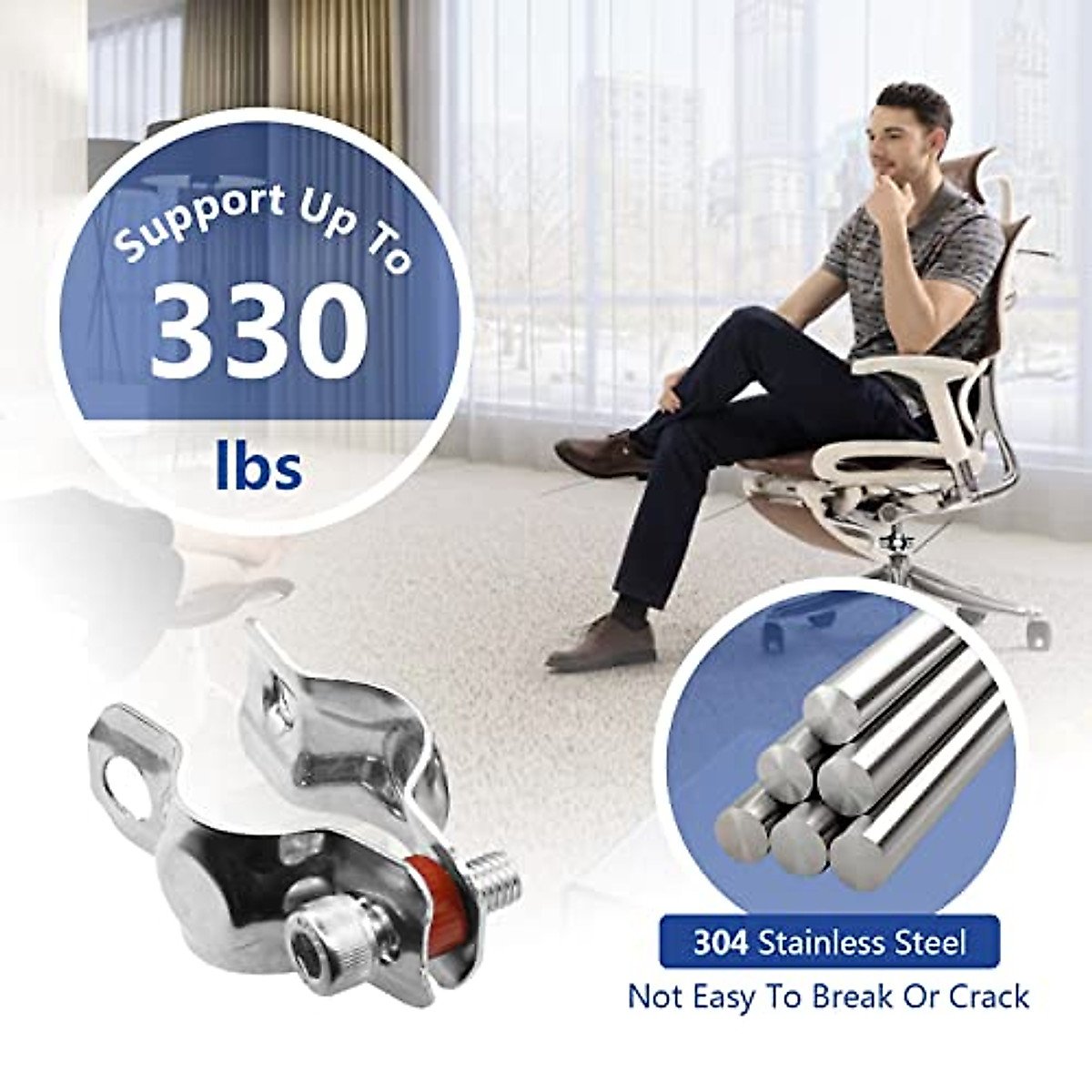 Fix Sinking Office Chair Easily - Stop Sinking Repair Kit