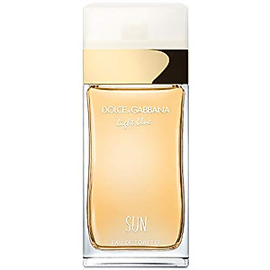 Dolce & Gabbana Light Blue Sun Eau De Toilette Spray for Women, 3.4 Ounce