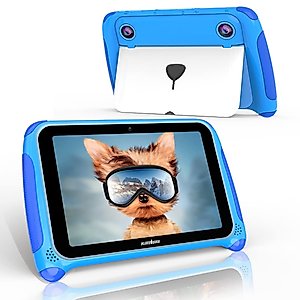 kinstone 7 inch Android 11 Tablets, 2GB RAM+32GB ROM,Long Battery Life,1.5GHz Quad Core Processor,2 MP Dual Camera, WiFi Bluetooth 4.2 (Blue)