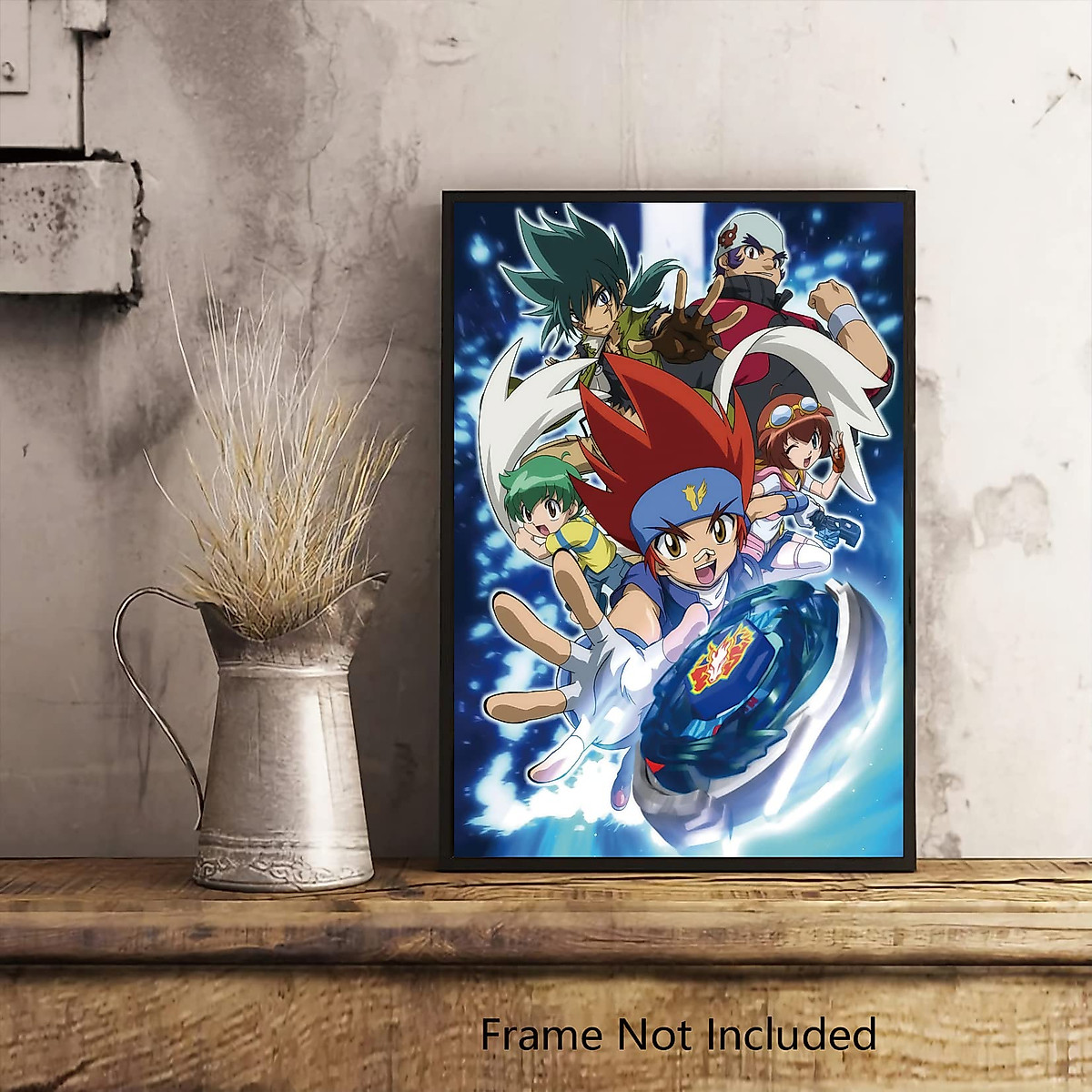 Christ-EZ Anime Cartoons Beyblade Metal Fusion Cool Wall Decor Art Print posters for room aesthetic- Matte Poster Frameless Gift 11 x 17 inch(28cm x 43cm)