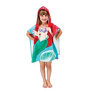 Disney Little Mermaid Ariel Cotton Hooded Towel