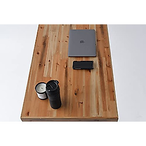 Sleekform Folding Desk Lightweight Portable Wood Table, Small Wooden Foldable No Assembly Required