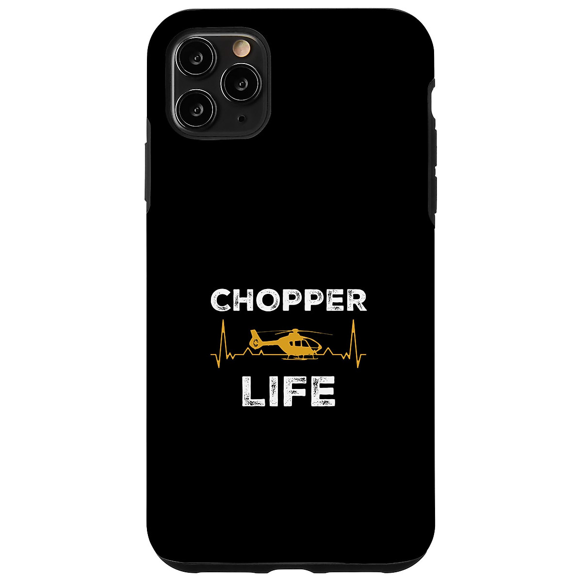 iPhone 11 Pro Max Helicopter Pilot Funny Men Chopper Life Heli Pilot Aviation Case