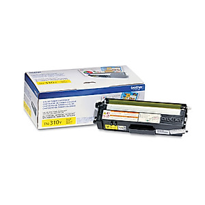 Brother Genuine TN310Y Color Laser Yellow Toner Cartridge