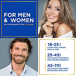 Vegan Collagen for Women and Men - Organic Superfood, Amino Acids Glycine, Lysine, Proline for Healthy Skin, Hair, Nails - Plant-Based Collagen Booster Supplements - 60 Gluten-Free Vegetarian Pills