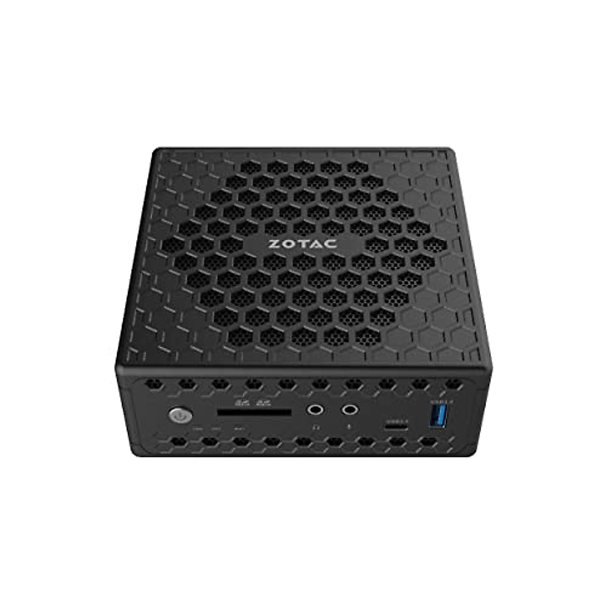 ZOTAC ZBOX CI331 Nano Fanless Silent Mini PC Intel N5100, Intel UHD Graphics, HDMI, VGA, DisplayPort, No Memory/Storage/OS Barebones System, ZBOX-CI331NANO-U, Intel N5100 Quad Core