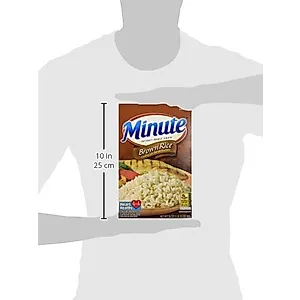 Minute Brown Rice, Instant Brown Rice for Quick Meals, 28-Ounce Box