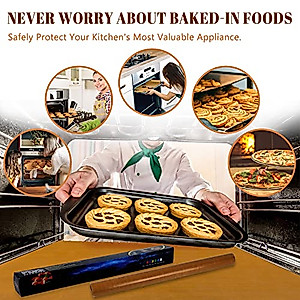 Happy Island 10 Set Extra Large Oven Liners for the Barbecue Outdoor Reusable Grill Mat