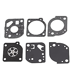 TOPINCN Carburetor Diaphragm Kit Gasket for Zama RB 111 Carb Repair Set Chainsaw Repair Accessories Garden Tool Lawn Mower Replacement Parts