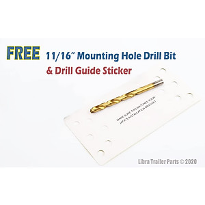 Set 2 LIBRA True HD 9000# 24" RV Trailer Stabilizer Leveling Scissor Jacks w/Dual Power Drill Sockets & Full Installation Kit …