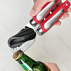 Manual Can Opener for Kitchen, Safety Can Opener Smooth Edge, Gift for Mother, Father, Housewife