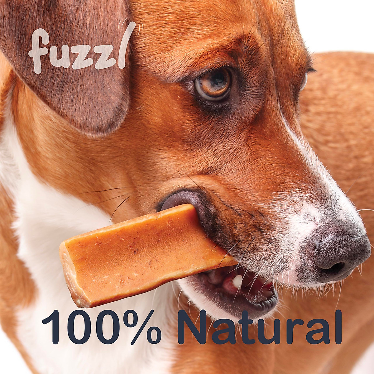 Fuzzl Premium Yak Cheese Himalayan Dog Chews - 3 Bars Medium Natural Dog Treats Milkbone Yak Chews No Hide Dog Food Long Lasting Dog Dental Sticks Milk Chews Cheese Stick