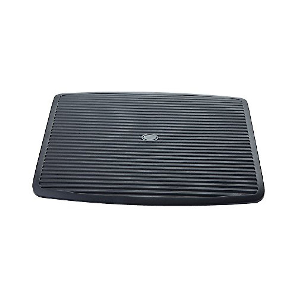 Mind Reader Adjustable Height Ergonomic Foot Rest, Black