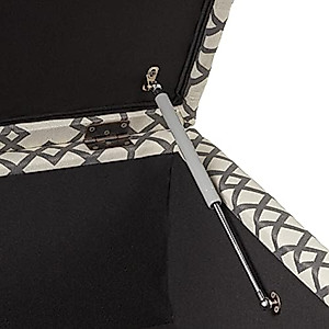 Christopher Knight Home Tempe Fabric Storage Ottoman, Grey Geometric Patterned