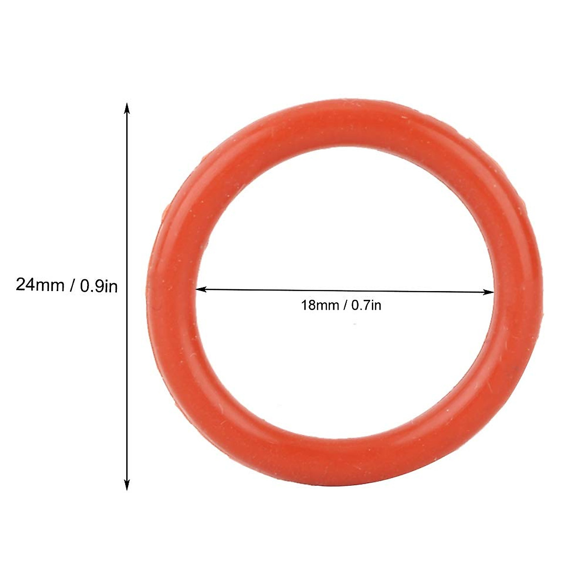 Aramox Tube Damper, 20pcs Tube Damper Silicone Rings Fit for 12AX7 12AU7 12AT7 12BH7 EL84