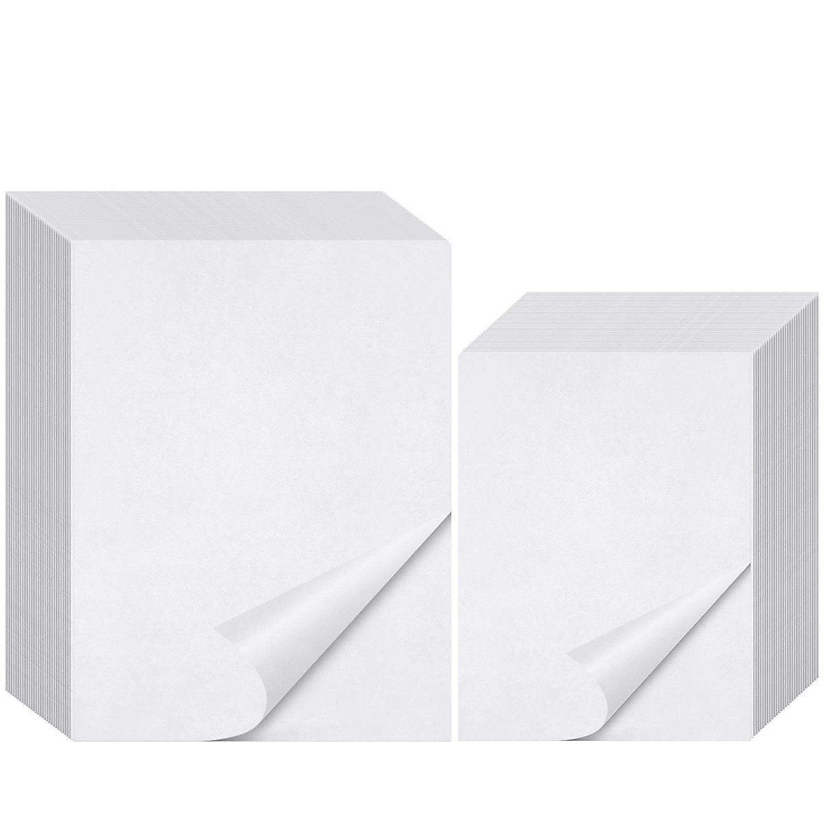 200 Pieces Diamond Painting Release Paper Diamond Painting Cover Replacement Double-Sided Non-Stick Cover Replacement 5D Diamond Painting Accessories Tool for Adult Kids (16 x 12 cm, 15 x 10 cm)