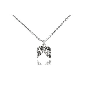 quan jewelry Nurse Necklace Handcrafted Angel-Wings Pendant, Thank you Appreciation Graduation Gift Ideas, Presents for Nurses, RN, Pre-Med Students, Doctors, Friendship Necklace