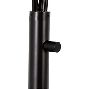 Decor Therapy Laurette 3-Light Metal Floor Lamp, Black