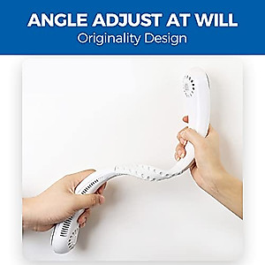 Neck Fan Rechargeable Hands Free Mini Fan Portable Bladeless 360°Surround Cooling Fan with 3 Level Air Flow for Sports, Office