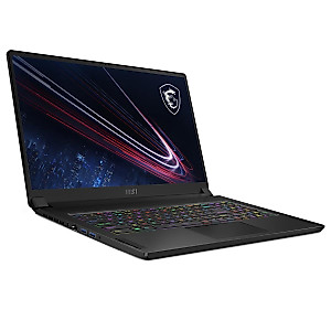 MSI GS76 Stealth Gaming Laptop: 17.3" 300Hz FHD 1080p Display, Intel Core i7-11800H, NVIDIA GeForce RTX 3080, 32GB, 1TB SSD, Thunderbolt 4, WiFi 6, Win10, Black (11UH-029)
