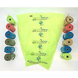 Greenbone Waste Bag Refill Pack, 12 Rolls