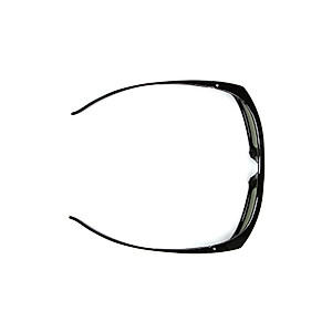 PYRAMEX SG7910D15 Pyramex Emerge Clear Safety Reader Glasses, Scratch-Resistant,Gray Frame