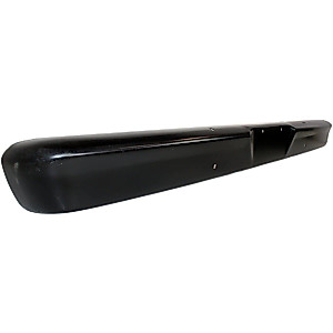 Front Bumper For Ford F-100 1964-1977 Painted Black Without Mounting Brackets Without Molding Holes