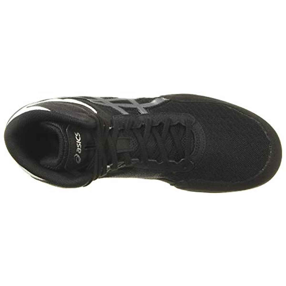 ASICS Men's Matflex 6 Wrestling Shoes, Black/Silver, 11.5 M US