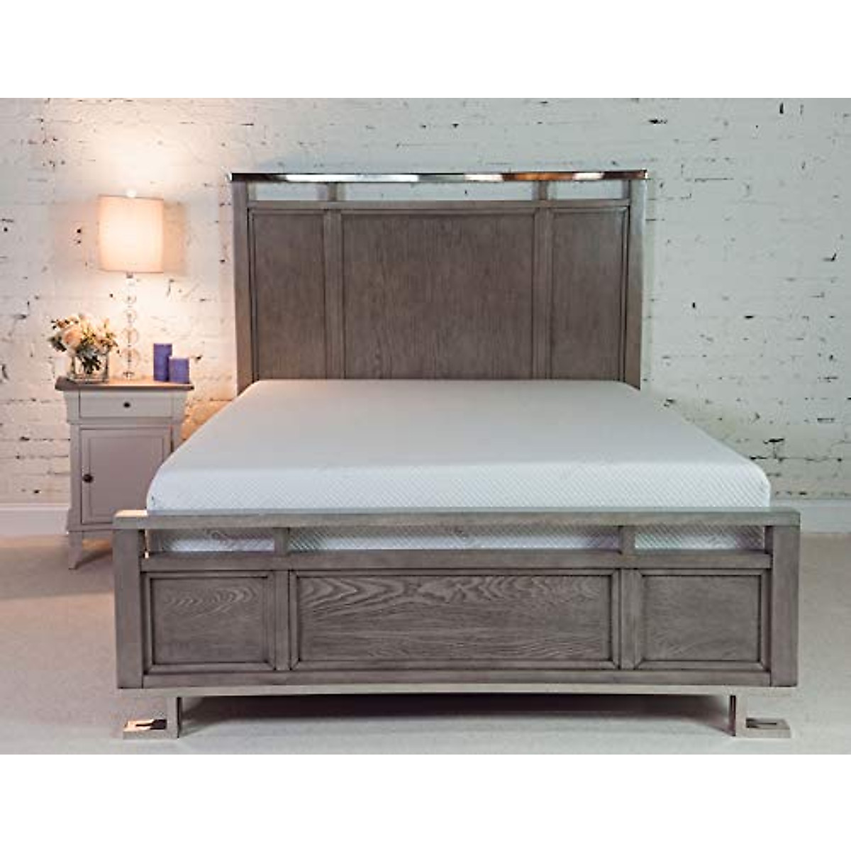 ComfyCozy Dream Weaver Cool Gel Memory Foam Mattress Medium Firm Comfortable 11" Queen Size