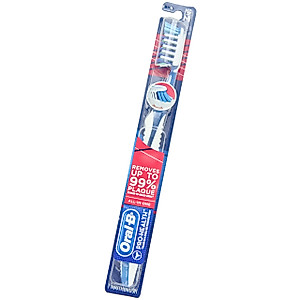 Oral-B Prohealth All-in-One Medium Toothbrush, Colors May Vary, 1 Count