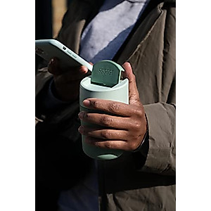 Joseph Joseph Sipp™ Travel Coffee Mug with Flip-top Cap - 340 ml (12 fl. oz) - Green