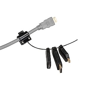 LibertyAV HDMI Adapter Ring with DisplayPort, Mini DP & USB-C adapters Provide Device connectivity by DigitaLinx for Conference Rooms. PC, Laptop, iPad, MacBook Pro, Galaxy, Chromebook.