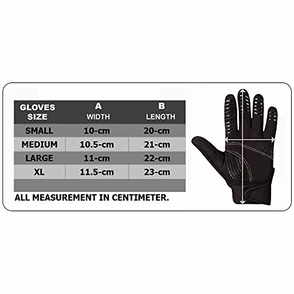 Rebz Wheelchair Disability Mobility Full Finger Gloves Breathable and Non-Slip Material for Good Grip Lightweight Adjustable Strap for Men and Women (Medium)