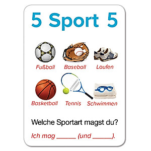 AGO Auf Deutsch - Card Game for Beginners Learning German! Practice German Conversation While Playing a Fun Card Game!