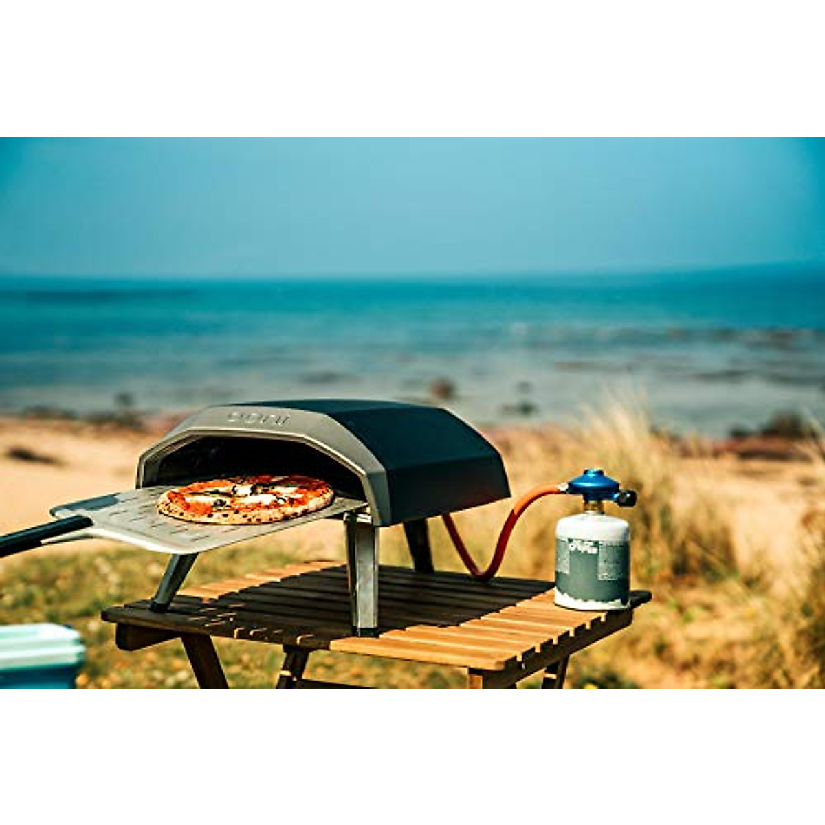 Ooni Koda 12 Gas Pizza Oven – Award Winning Outdoor Pizza Oven – Portable Gas Pizza Oven For Authentic Stone Baked Pizzas – Great Addition For Any Outdoor Kitchen