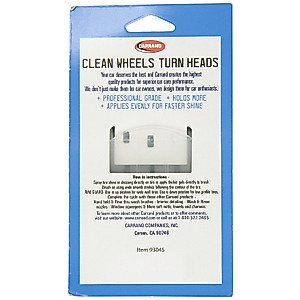 Carrand 93045 Brush and Shine Tire Dressing Applicator Brush , Gray