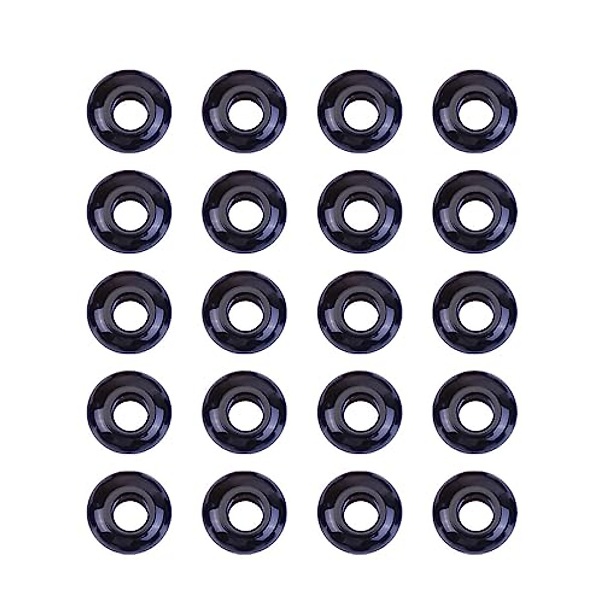 LIGHTAOTAO 20pcs Beads with Large Holes Gem Beads Large Hole Spacer Beads Large Hole Loose Beads Crystal Beads Charm Gemstone Jewelry Beads Beading Kits Round Beads Scattered Beads Moss