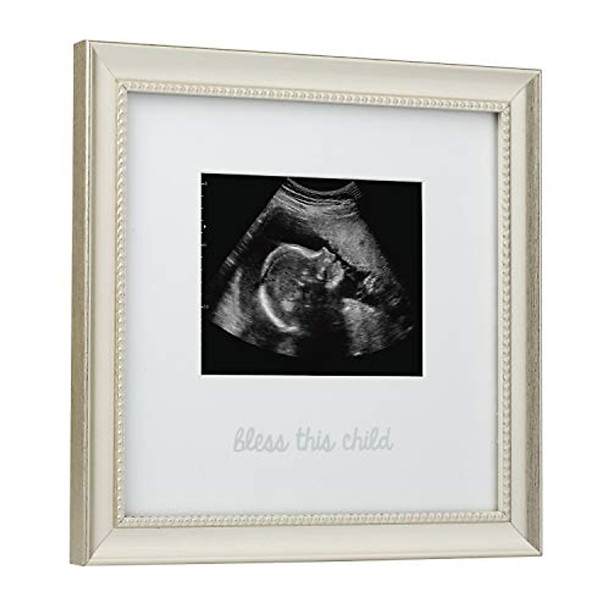 Lil Peach Bless This Child Keepsake Frame, Thoughtful Gifts, Gift For New Parents, or Addition to Baby Registry, Silver