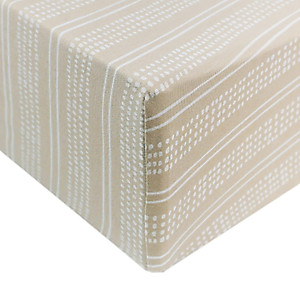 Copper Pearl Premium Knit Baby Crib Sheets for Boys and Girls Breathable and Soft, Fitted Crib Sheets for Standard Baby Mattresses, Crib Sheet for Baby Registry or Shower Gift, Clay