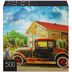 Spin Master Games 2-Pack of 500-Piece Jigsaw Puzzles, Bibliodame 1 and 2 | Puzzles for Adults and Kids Ages 8+