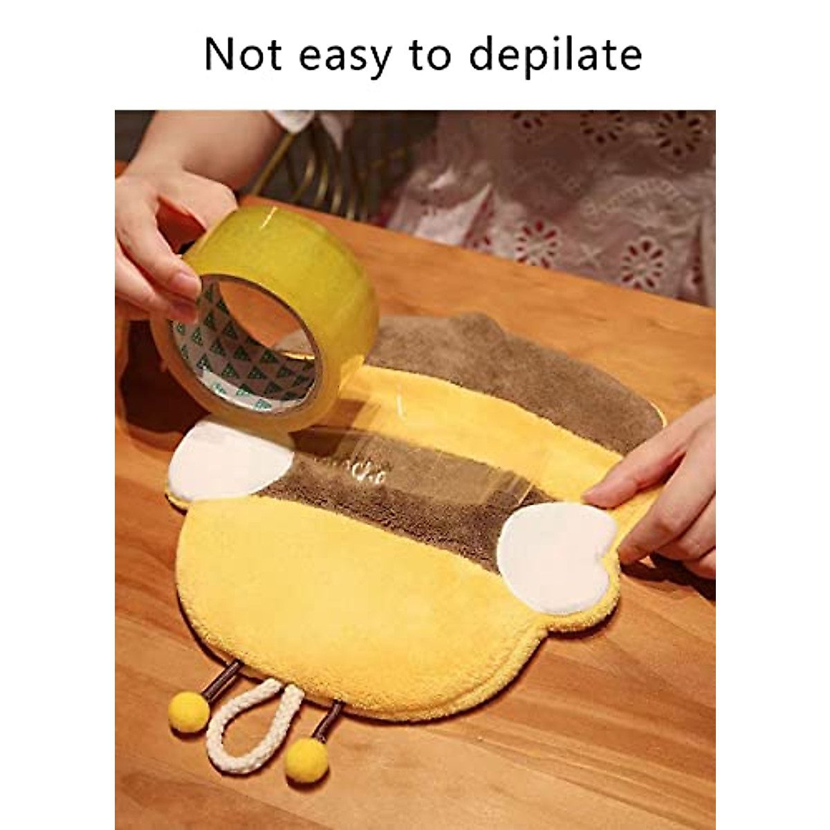 Pandas and Bees Funny Hand Towels - Cute Bathroom Kitchen Towels Decorative Pandas and Bees Decor Hanging Face Towels Absorbent Soft-Super Soft Highly Absorbent Towel for Bathroom