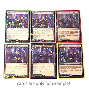 50PCS Premium GEM Laser Outer Matte Photo Holographic Card Sleeves Holo Card Cover Standard Size Shiny Foil Trading Card Sleeve Kpop Cartas Protector 66x91mm Suit Binders (White)