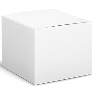 amscan White Gift Box - 9" x 9", 1 Pc